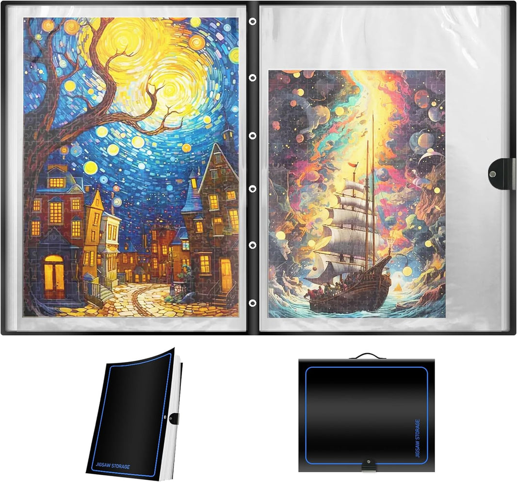 ALL4JIG Extra Large Puzzle Storage Folder Keeper for Jigsaw Enthusiast